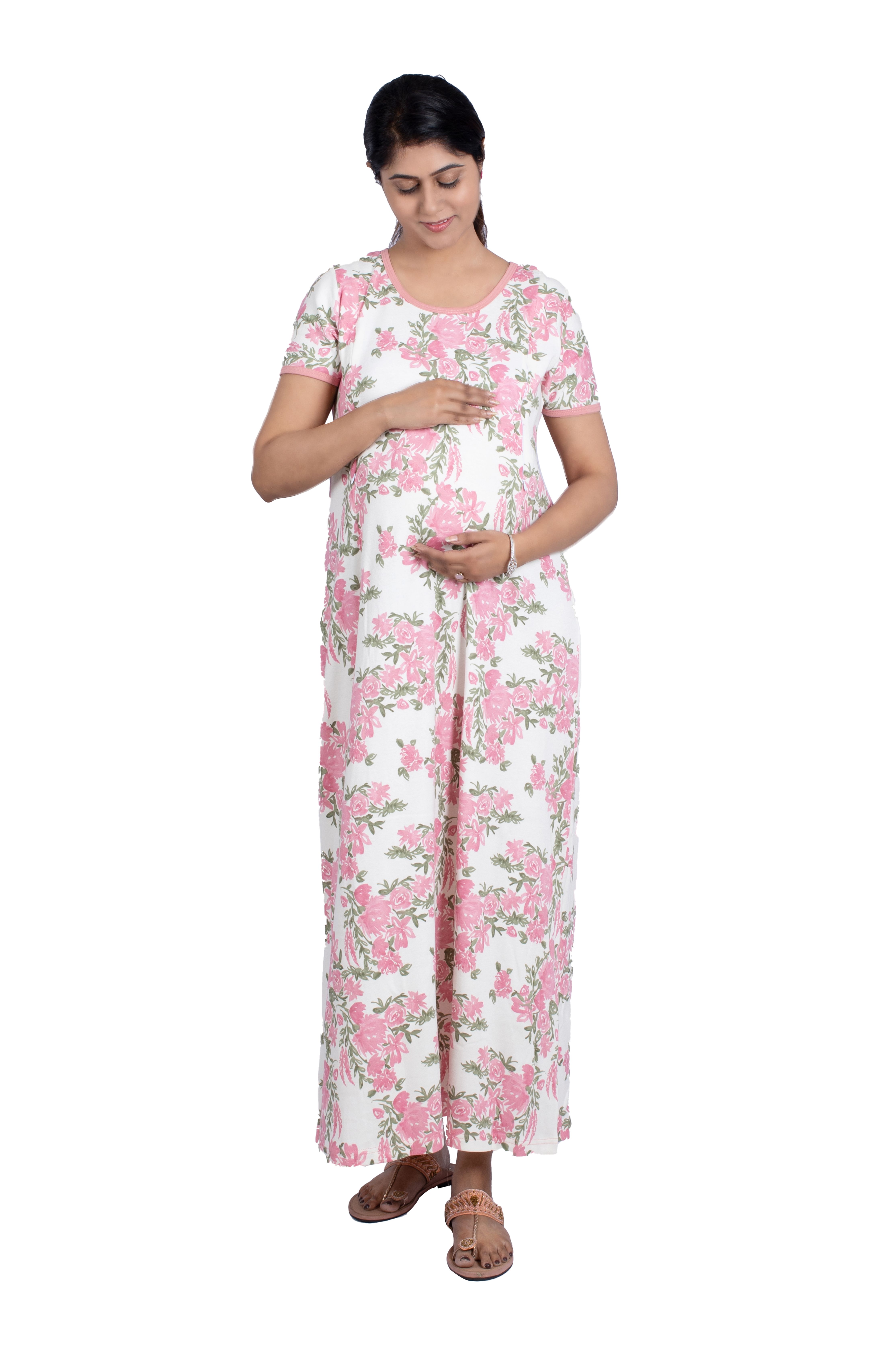 GREY CAMO PRINT STRETCHABLE FEEDING NIGHTY